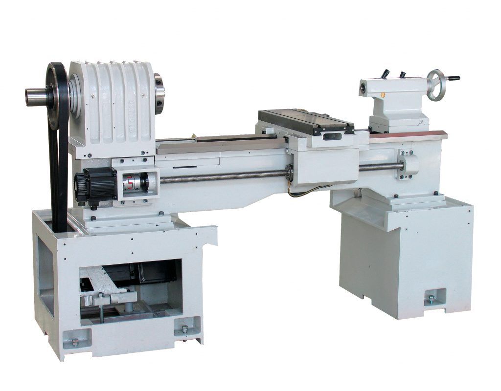 L 44 Tokarka CNC OPTIMUM z płaskim łożem na sterowaniu SINUMERIK 828D ...